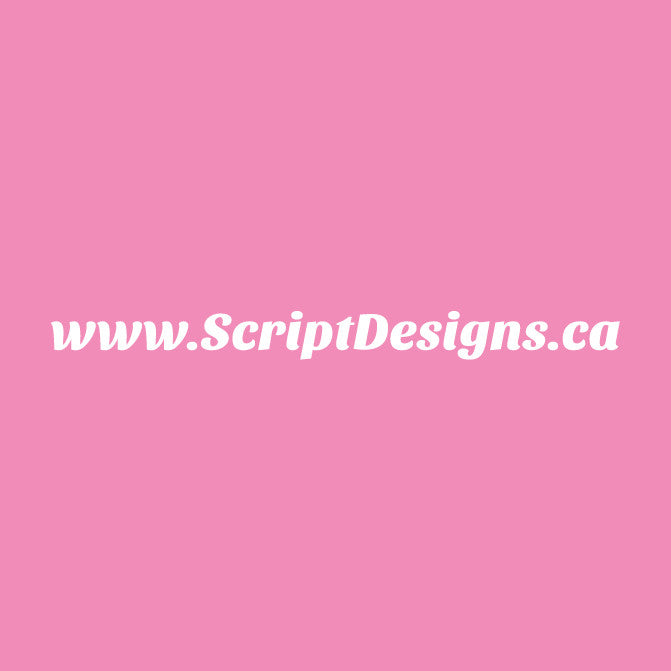 Oracal 631 - The Pink and Purple Tones (12 colours) – ScriptDesigns Inc.