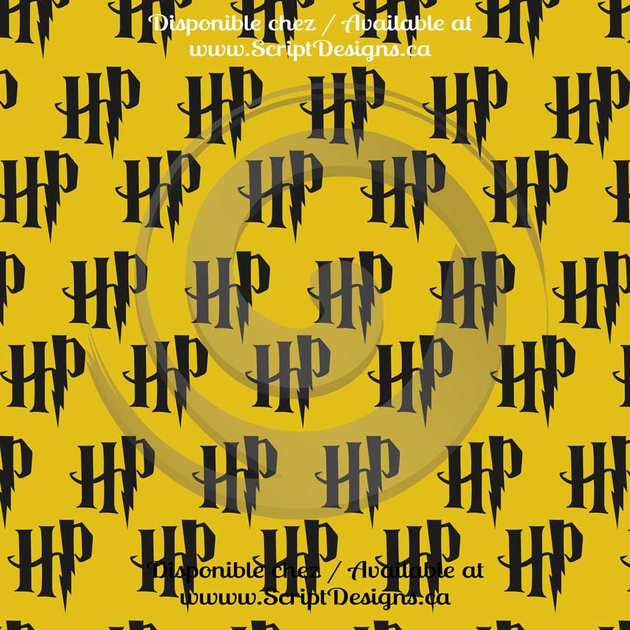 Harry Potter - Patterned HTV (12 Different designs available ...