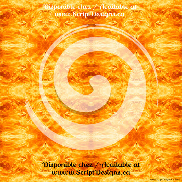 Fire - Patterned HTV (10 different designs available) – ScriptDesigns Inc.